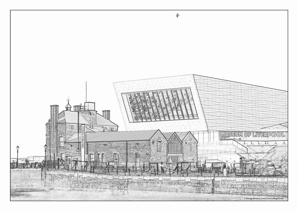 liverpool - Books, colouring art and photography by Neringa Barmute